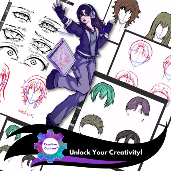 Anime & Manga Drawing Classes - Creative Courses Group